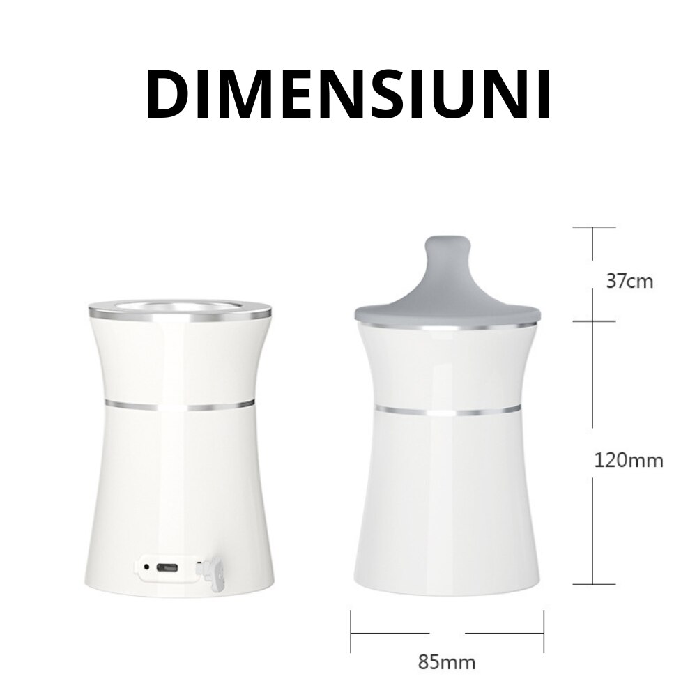 Incalzitor biberon lapte sau apa electric, 4 Adaptoare pentru diferite ...