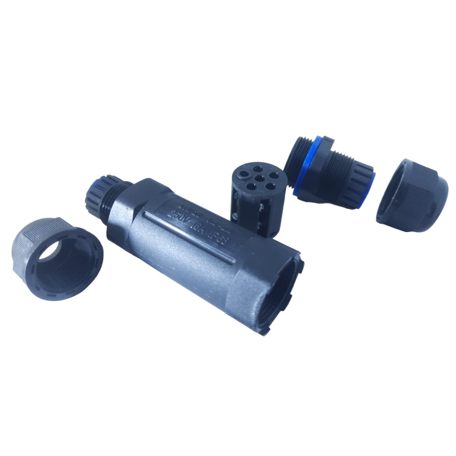 Manson conector mufa imbinare cabluri 5 fire 0.5-2.5mm² 16A IP68 - eMAG.ro