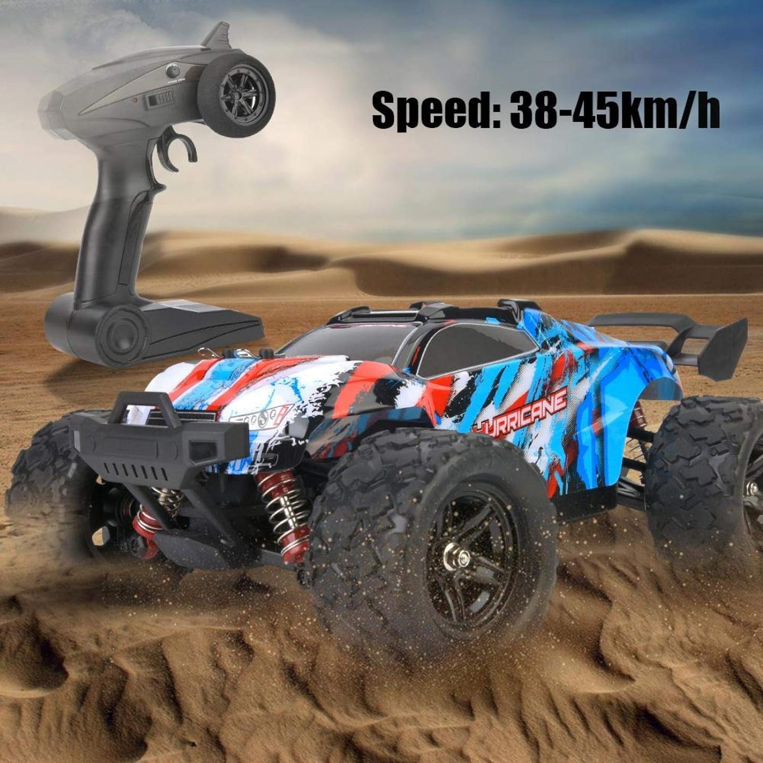 Masina cu Telecomanda, MOSMAOO®, Monster Truck 36 Km/h HS18321 Off-Road ...