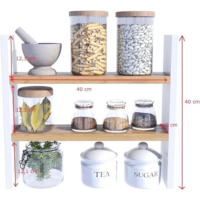 Raft de bucatarie, condimente, organizator Mobleto - eMAG.ro