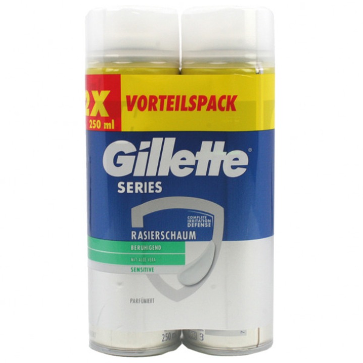 Spuma de ras Gillette, 2X250 ml - eMAG.ro
