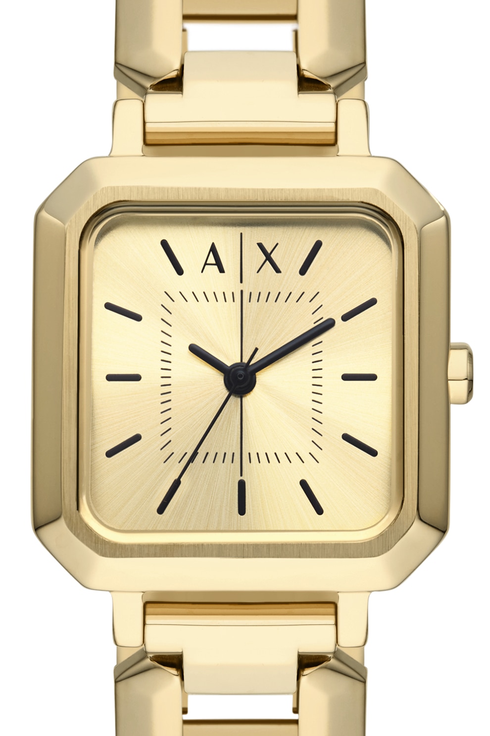 ARMANI EXCHANGE, Часовник от неръждаема стомана, Златист - eMAG.bg