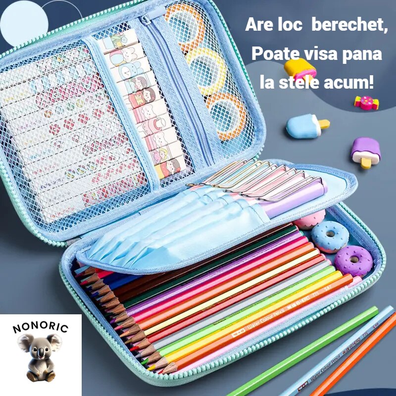 Penar 3D incapator pentru scoala copii, capacitate mare, in relief cu ...