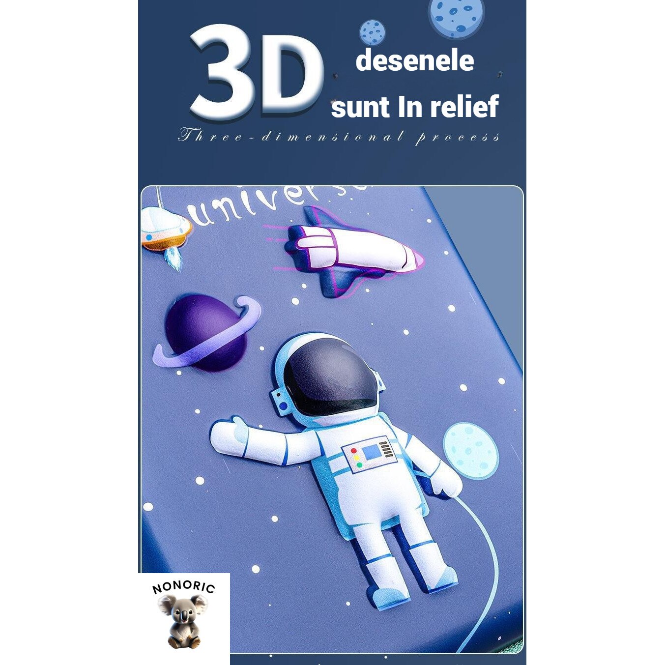 Penar 3D incapator pentru scoala copii, capacitate mare, in relief cu ...