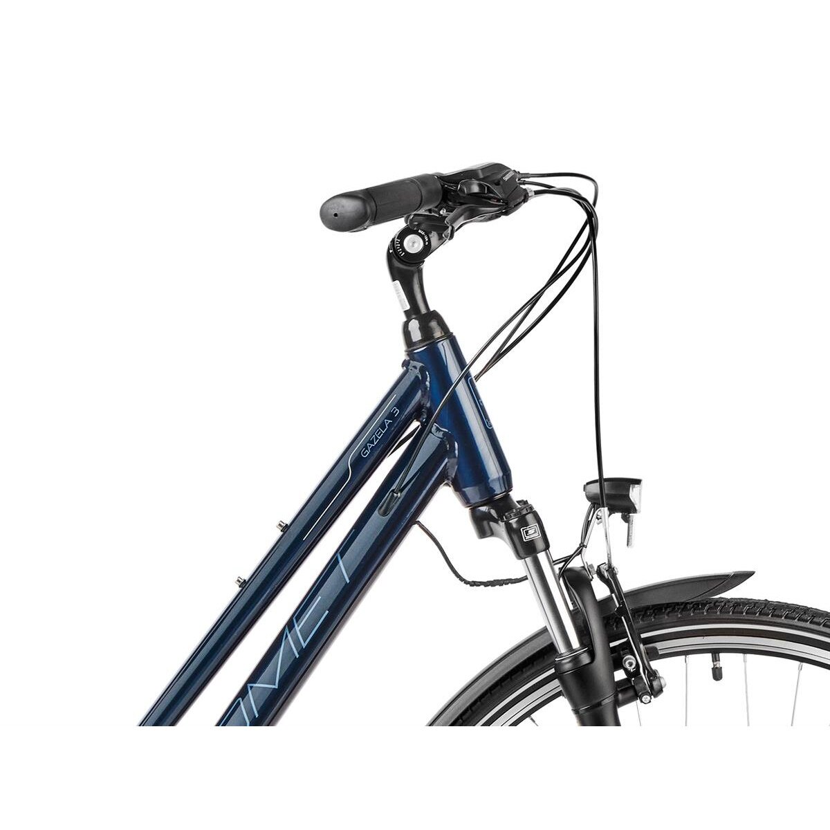 Bicicleta Gazelle 3, Romet, Aluminiu, Albastru - eMAG.ro