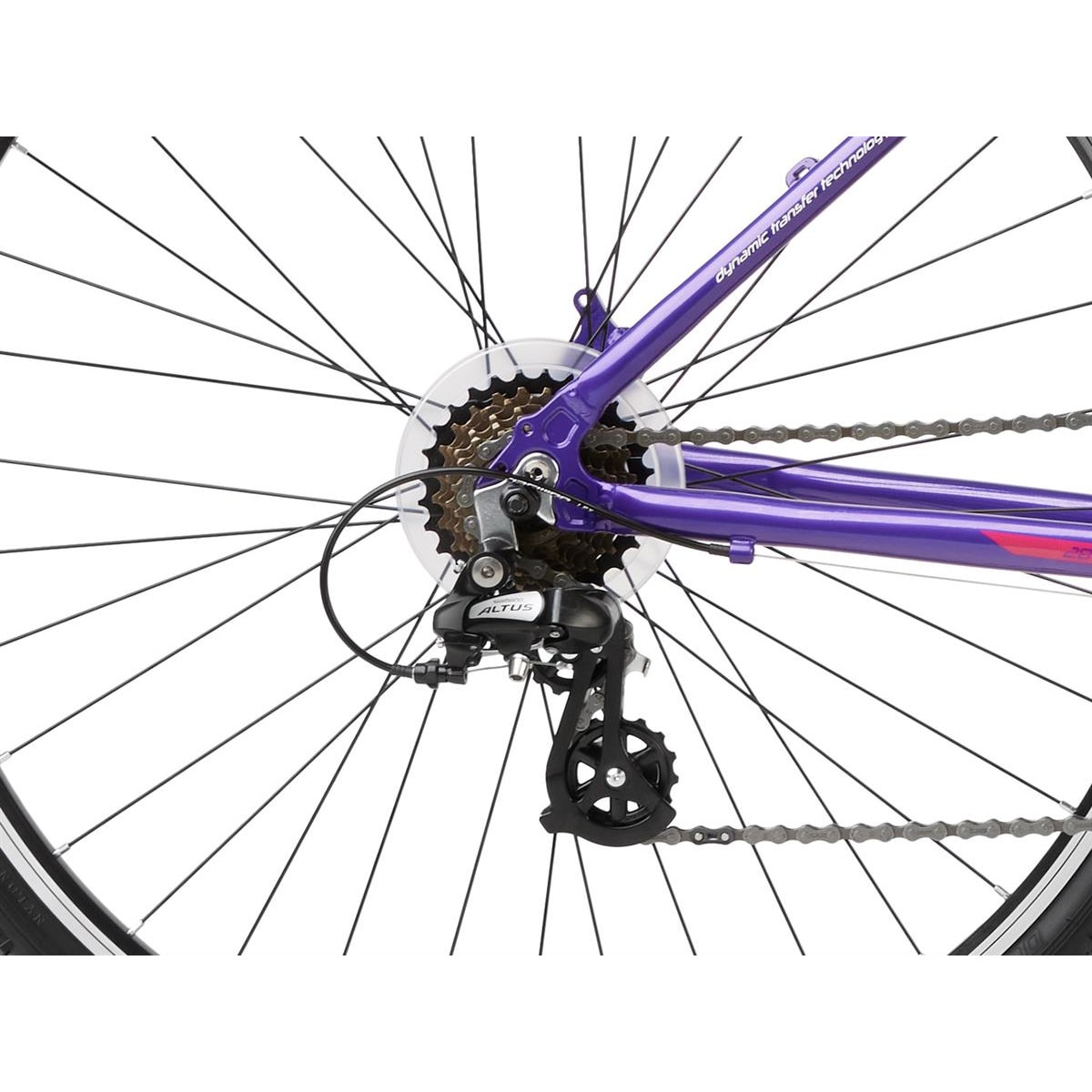 Bicicleta Orkan D, Romet, Aluminiu, Mov/Roz - eMAG.ro