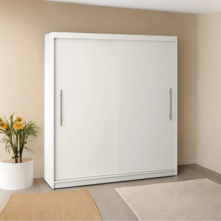 Dressing Alex Alb, 120x60x200 cm - eMAG.ro