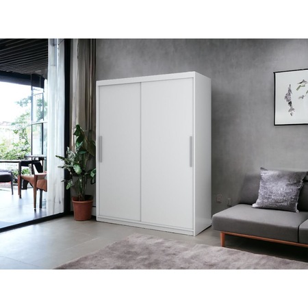 Dressing Alb, 150x61x200 cm - eMAG.ro