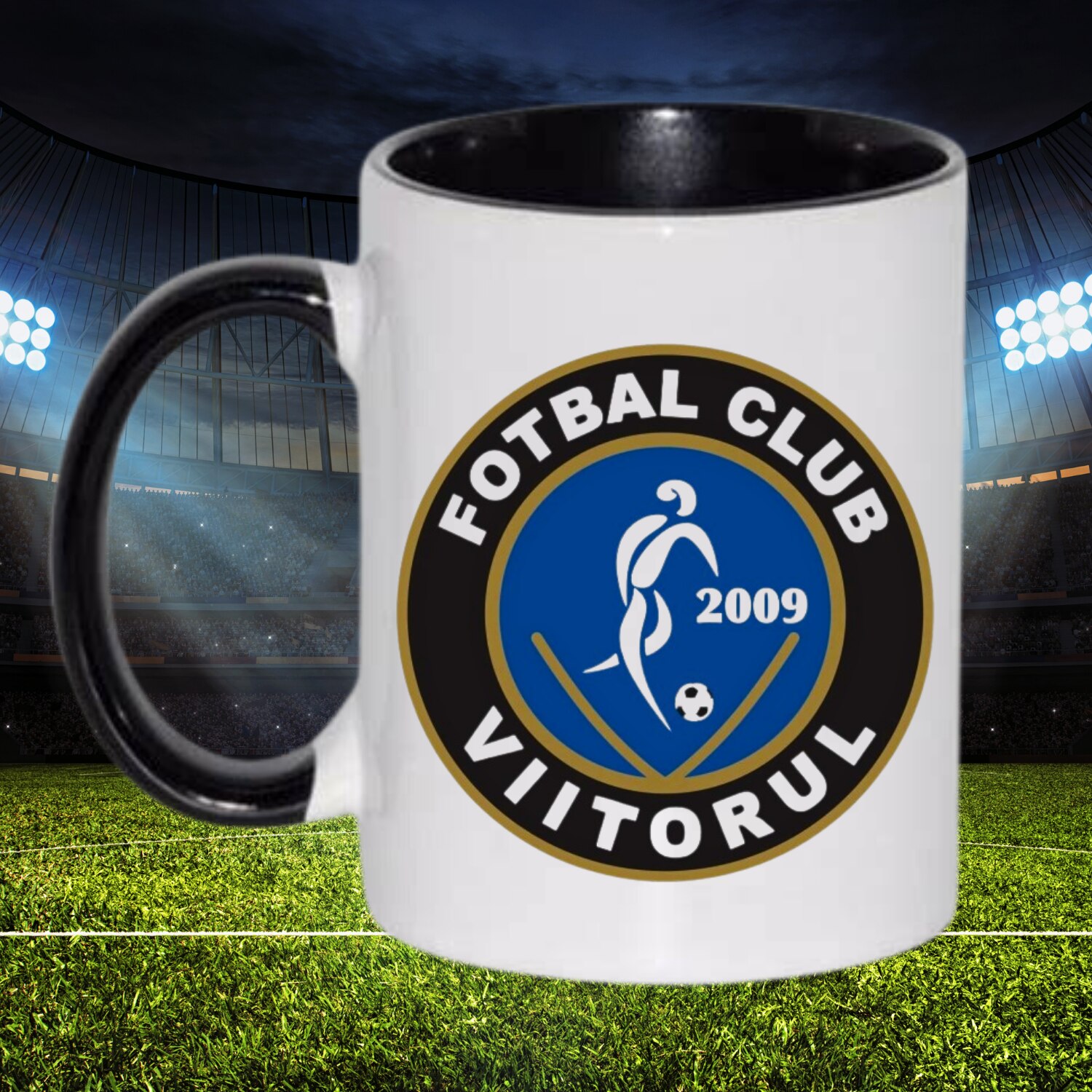 Cana personalizata „F.C. Viitorul Constanta” v6, fotbal club Viitorul ...