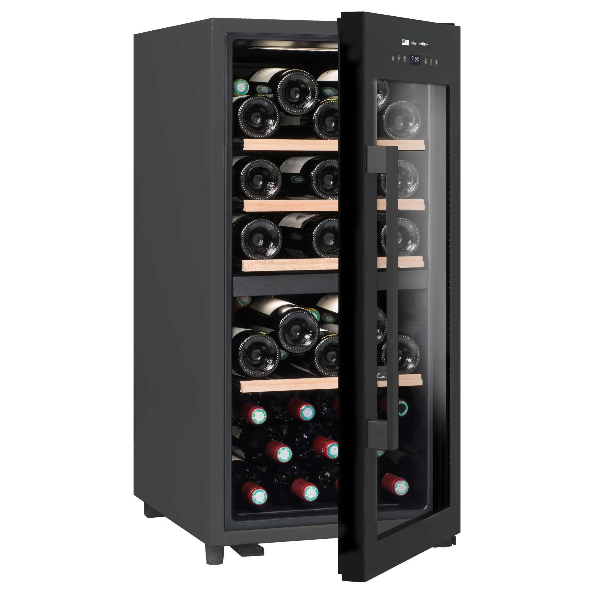 Racitor de vin CLD40B1, 41 sticle, 2 zone CLIMADIFF - eMAG.ro