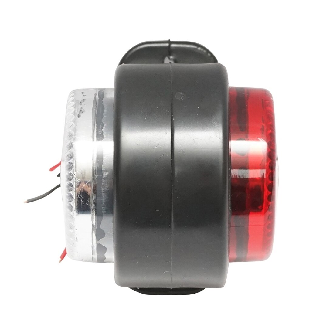Комплект 2 странични габаритни лампи с LED 12/24V idealSTORE, червено ...