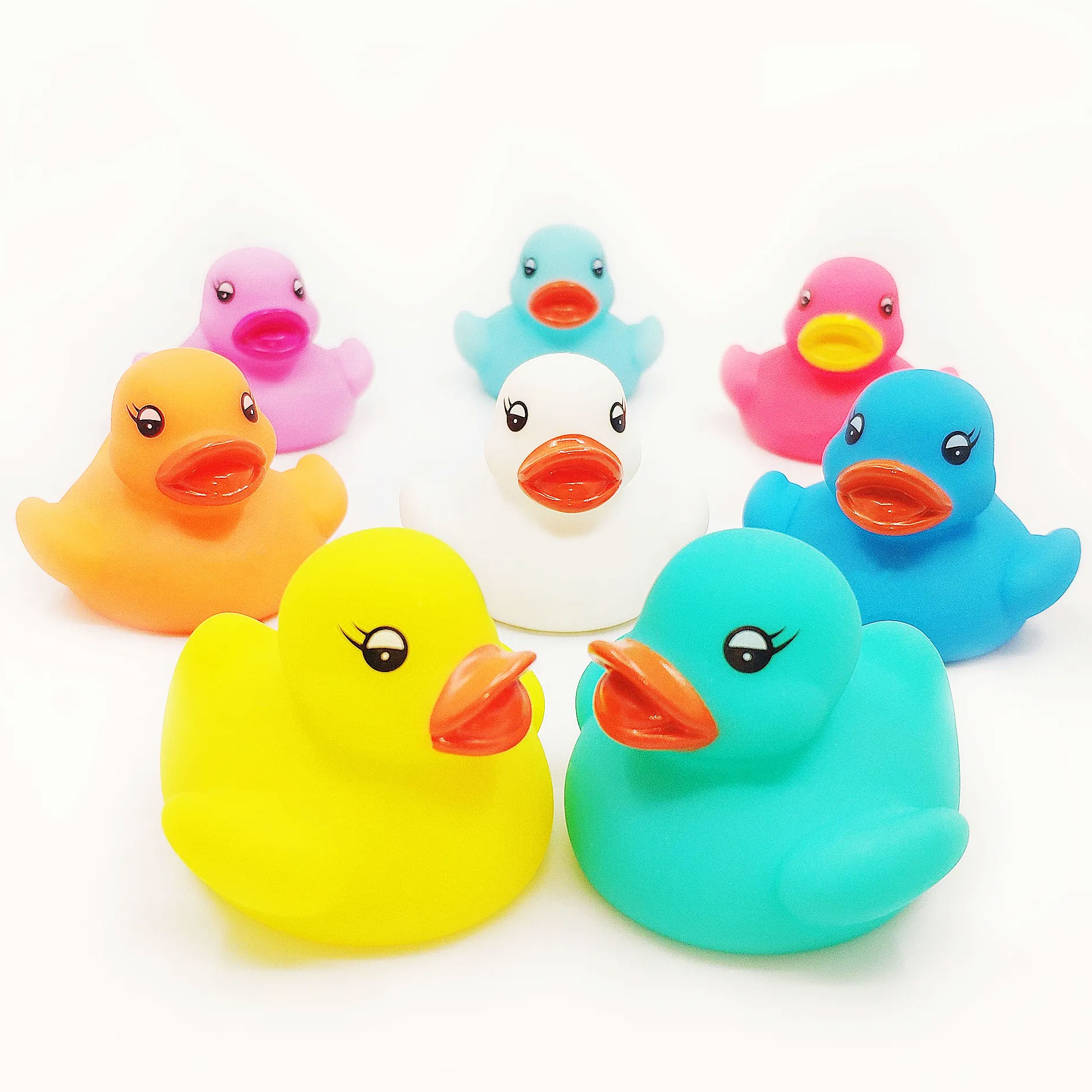 Set 12 Ratuste de Baie, din Cauciuc, Stropesc si Plutesc, Distractive ...