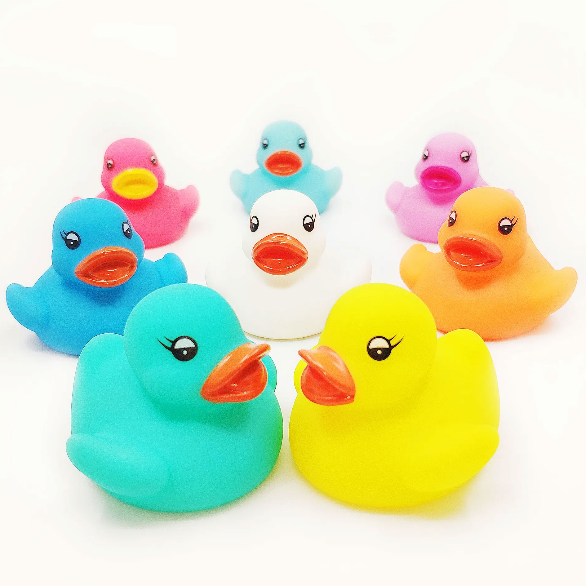 Set 12 Ratuste de Baie, din Cauciuc, Stropesc si Plutesc, Distractive ...