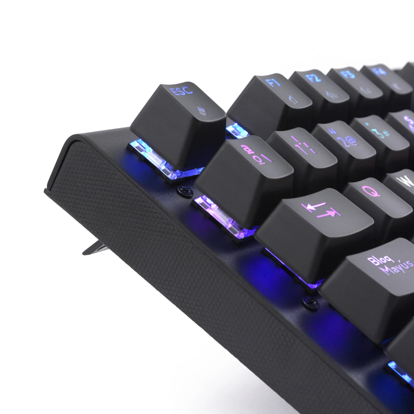 Клавиатура, кабелна, гейминг, механична, USB, RGB LED, черна - eMAG.bg