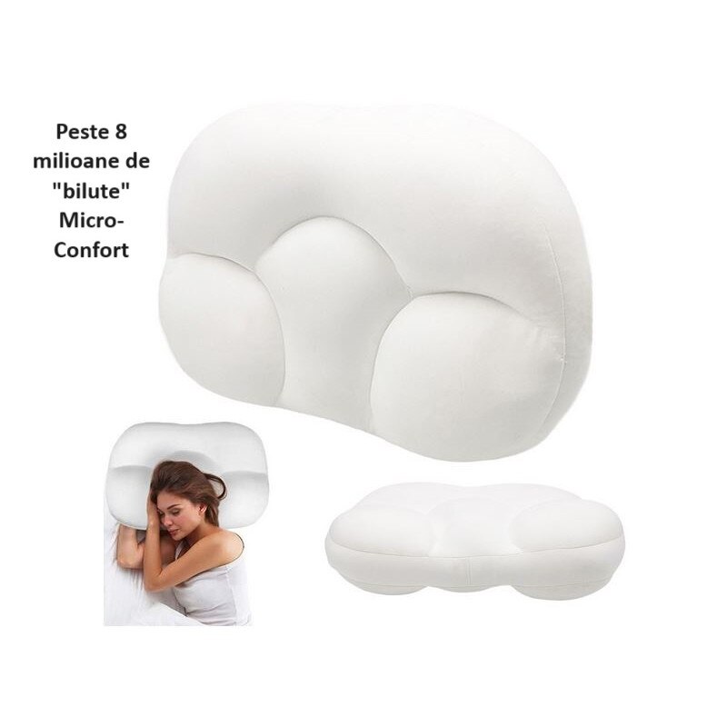 Perna Ortopedica Cervicala in Forma de Nor TNS®, Antialergica, Contine ...