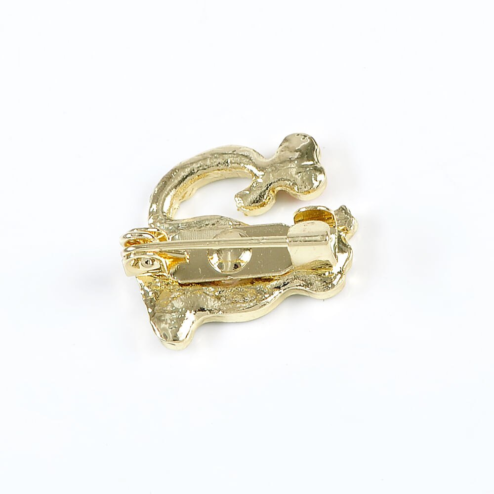 Brosa martisor pisica neagra cu inima rosie, Meli Melo Paris - eMAG.ro