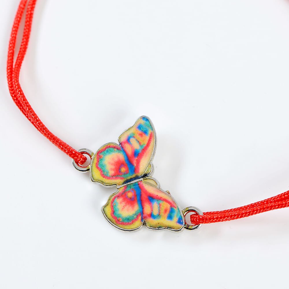 Bratara martisor fluture colorat, Meli Melo Paris - eMAG.ro