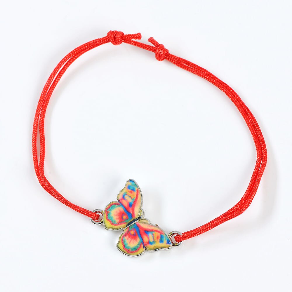 Bratara martisor fluture colorat, Meli Melo Paris - eMAG.ro