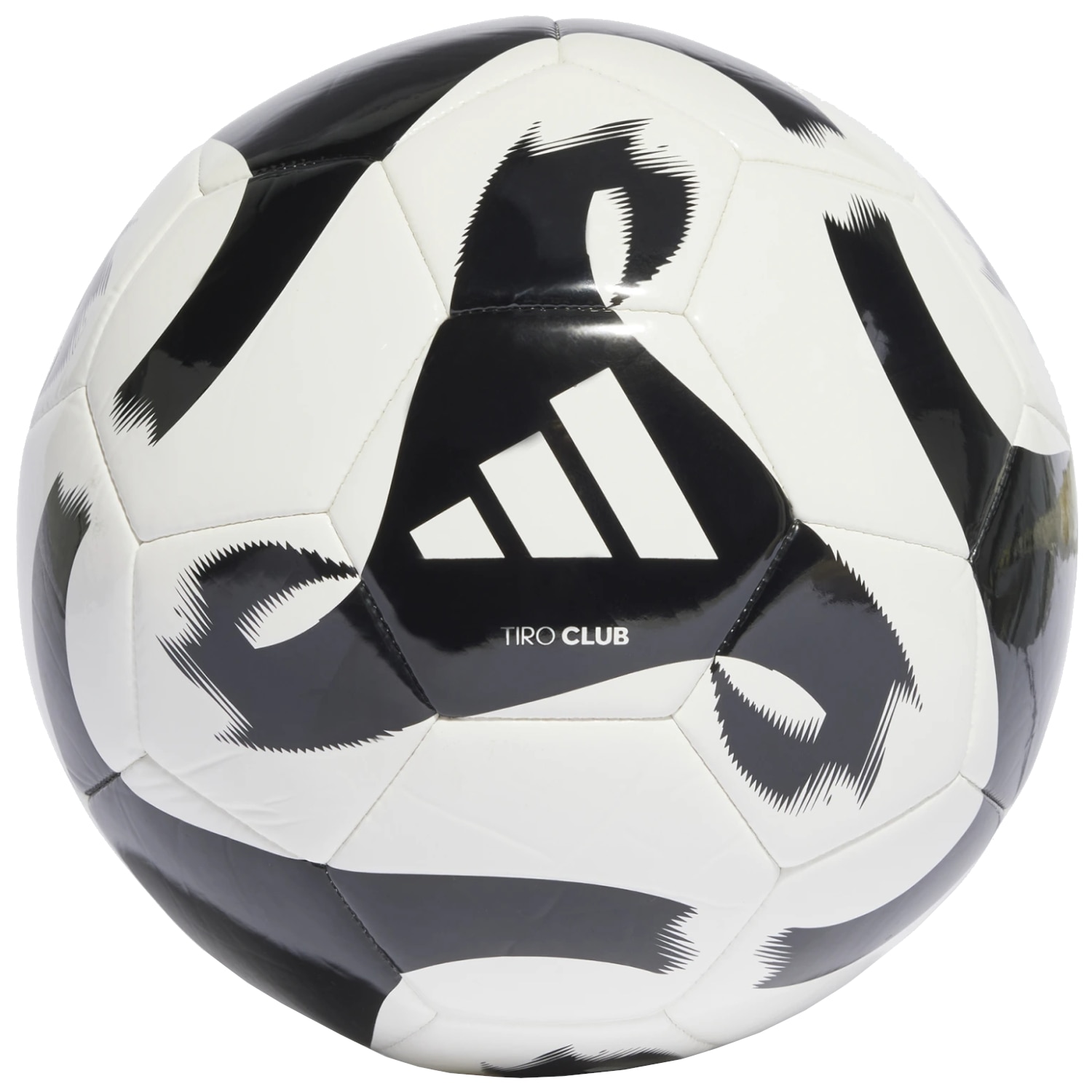 Футболна топка, adidas Tiro Club Ball HT2430, Бяла, 5 - eMAG.bg