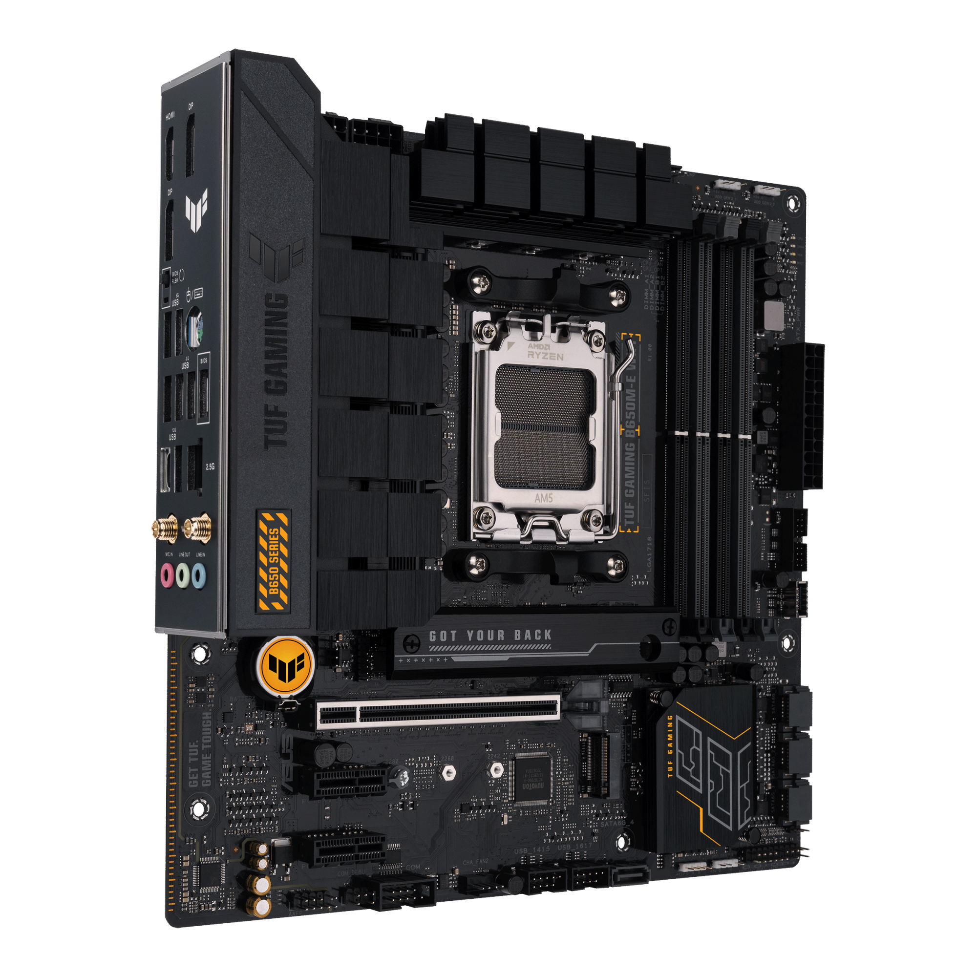 ASUS TUF GAMING B650M-E WIFI AM5, AMD B650 mATX alaplap - eMAG.hu