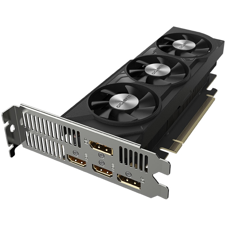 Placa video Gigabyte GeForce® RTX™ 4060 OC LOW PROFILE, 8GB GDDR6, 128 ...