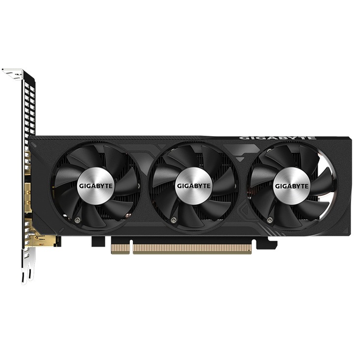 Placa video Gigabyte GeForce® RTX™ 4060 OC LOW PROFILE, 8GB GDDR6, 128 ...