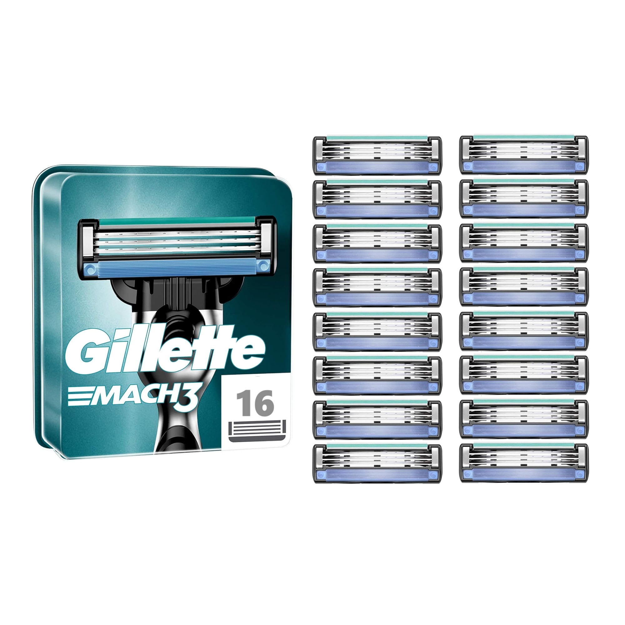 Rezerve aparat de ras Gillette Mach3, 16 buc - eMAG.ro