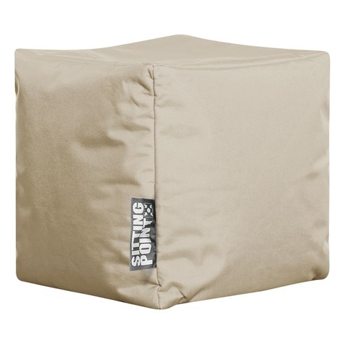Taburet Puf Sitting Point Forma Cub Scuba Kaki 40x40x40 Cm - eMAG.ro