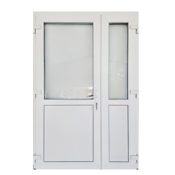 Usa exterior, PVC, cu geam termopan, Berlin 120x180 - eMAG.ro