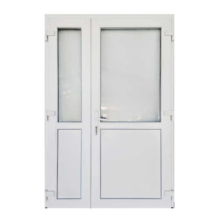 Usa exterior, PVC, cu geam termopan, Berlin 120x180 - eMAG.ro