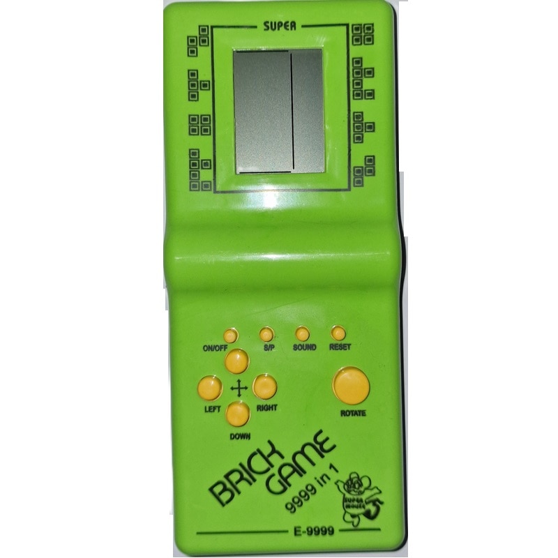 Joc tetris clasic cu diferite jocuri si nuante alimentare pe baterii ...