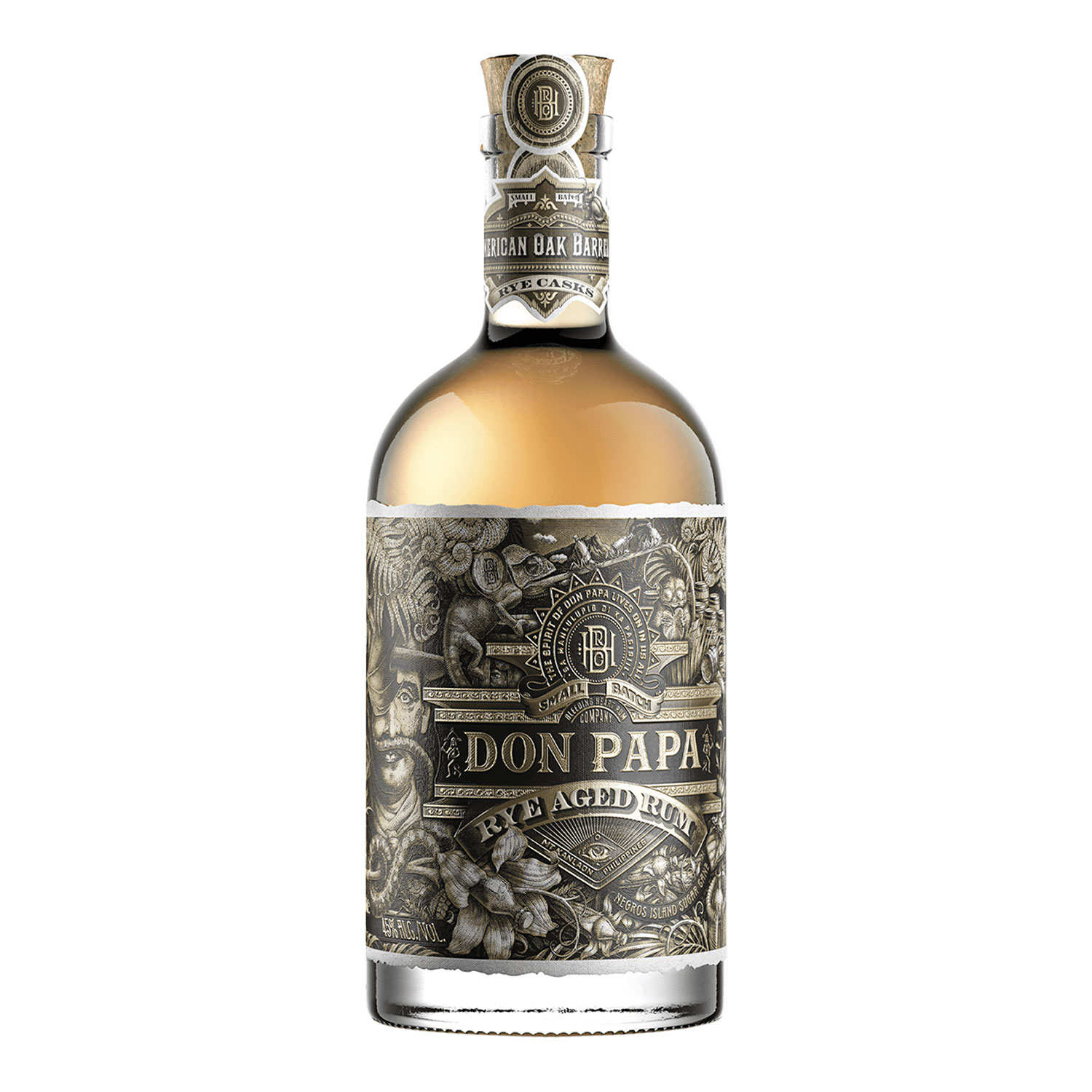 Rom Don Papa Rye Aged Rum, 45%, 0, 7l - eMAG.ro