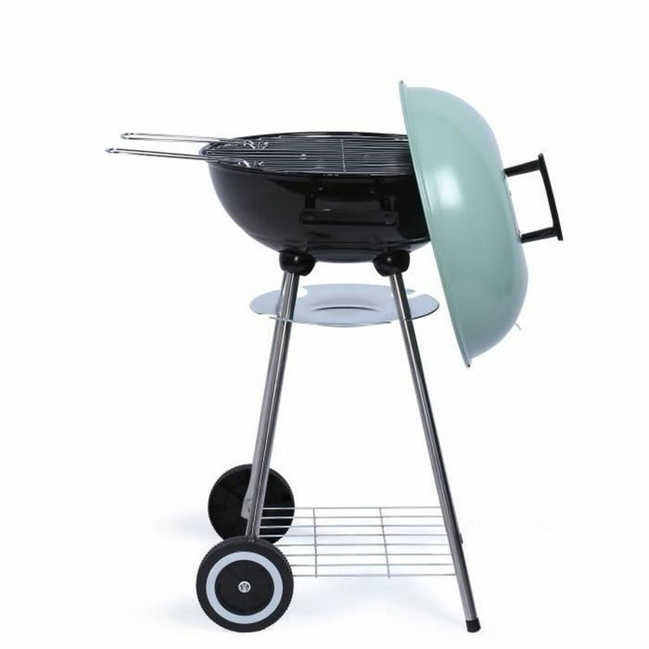 Gratar carbune, pentru gradina, 45 cm, metal, verde - eMAG.ro