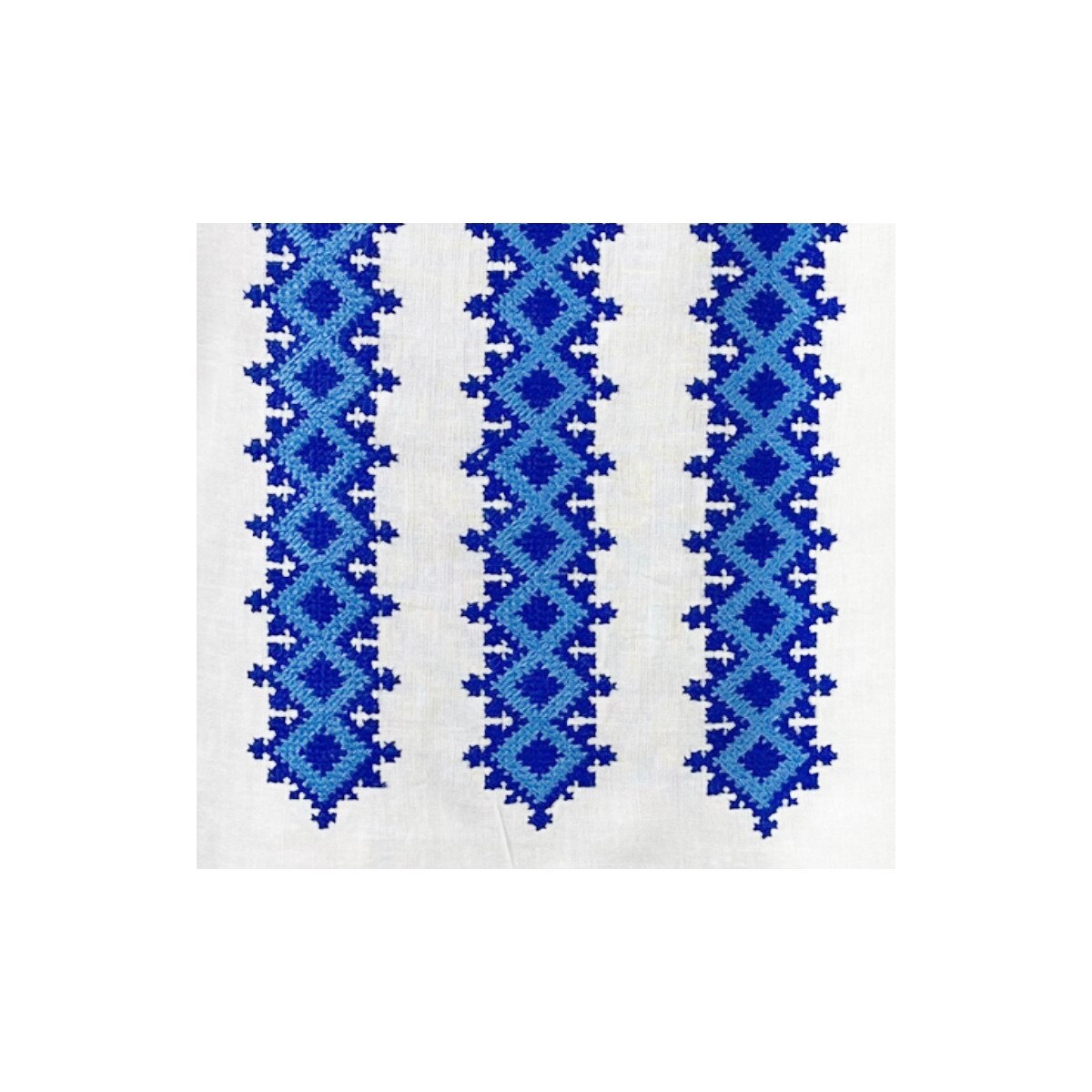 Блуза за момиче Ф24 бяло/синьо размер за 6 години 110см - eMAG.bg