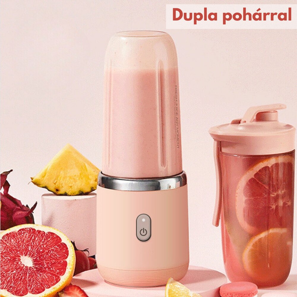 Blender fructe/legume, 40W, 400ml, 1 Viteza, Roz - eMAG.ro