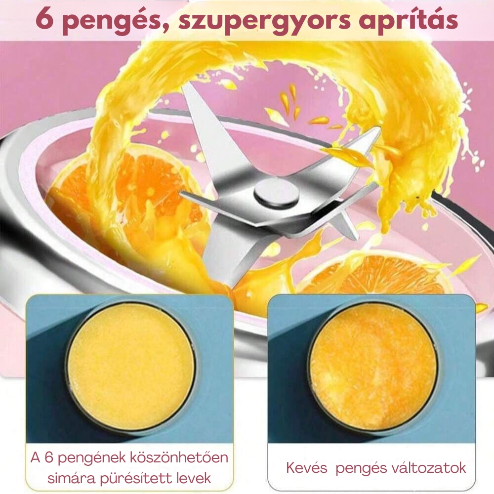 Blender fructe/legume, 40W, 400ml, 1 Viteza, Roz - eMAG.ro