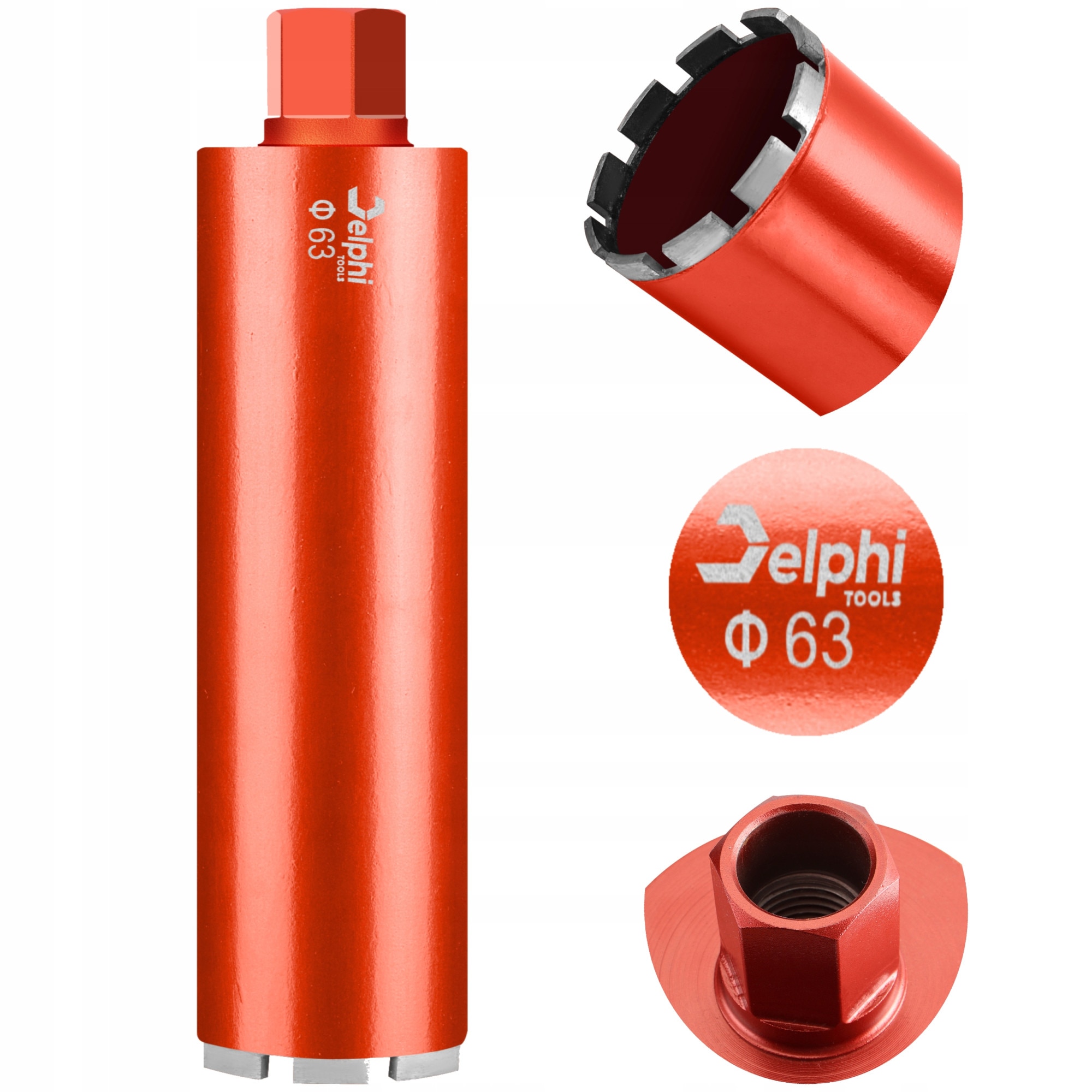 Carota diamantata pentru BETON 63mm x 450mm - eMAG.ro