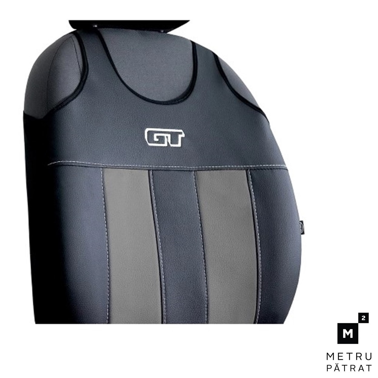 Set 2 huse auto tip maieu, model GT, din piele ecologica, universale ...