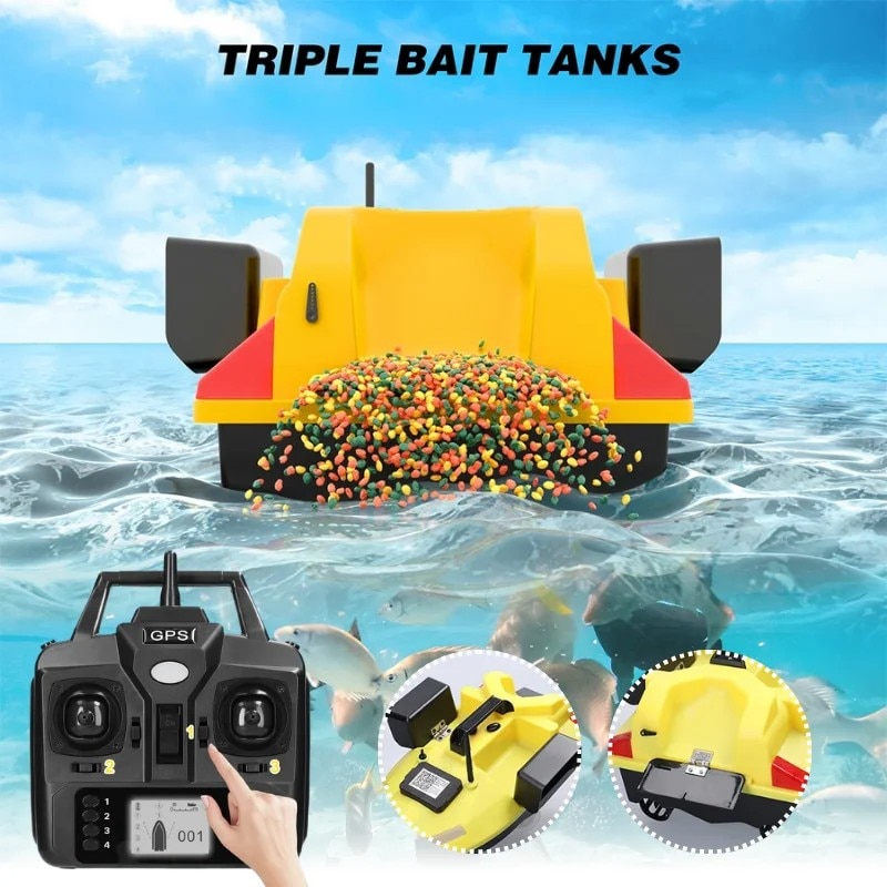 Barca Plantat Momeala, Nadit si Momit iUni U02, GPS, Carcasa ...