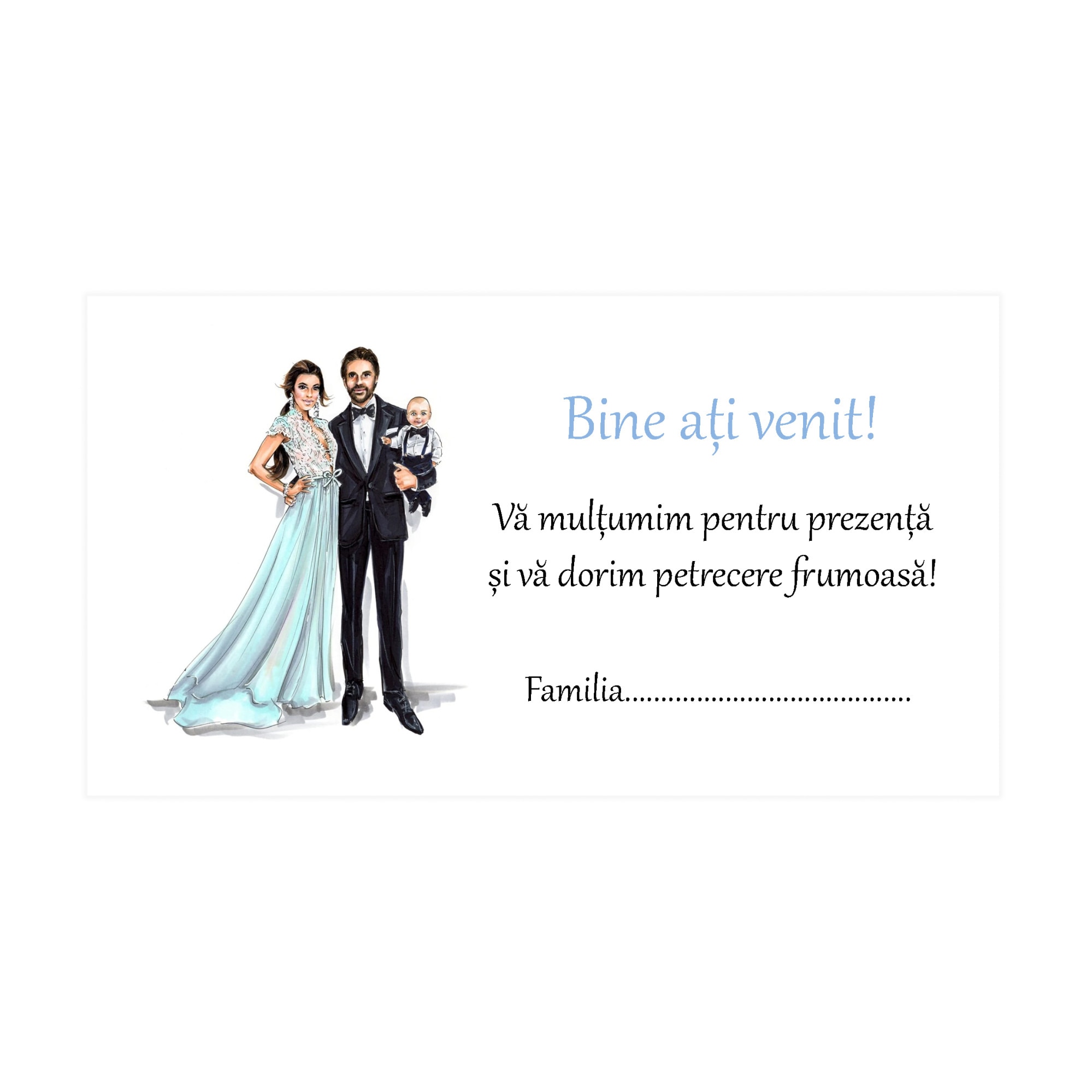 Plic Bani Botez si Nunta Miri Bleu - eMAG.ro