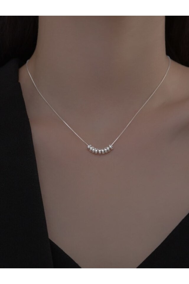 Lantisor dama, True Jewelry, Argint, Silver Rings, 43cm - eMAG.ro