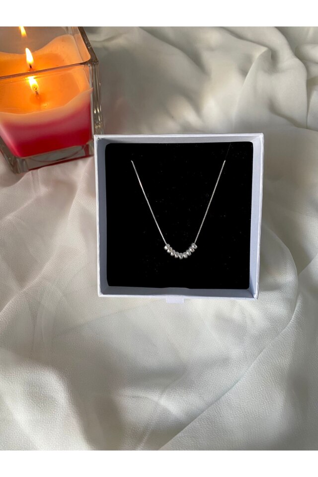 Lantisor dama, True Jewelry, Argint, Silver Rings, 43cm - eMAG.ro