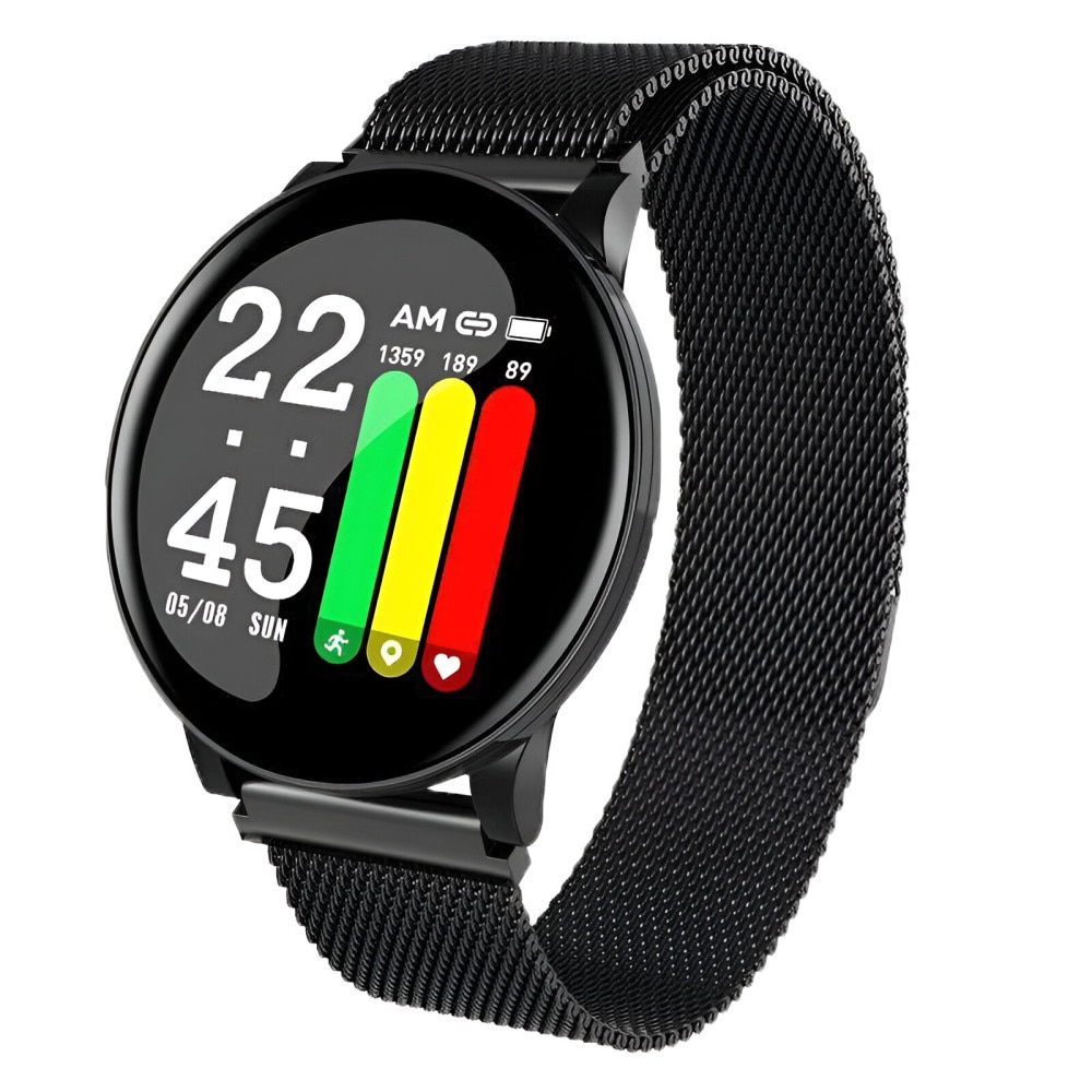 Smartwatch, W8, Negru - eMAG.ro