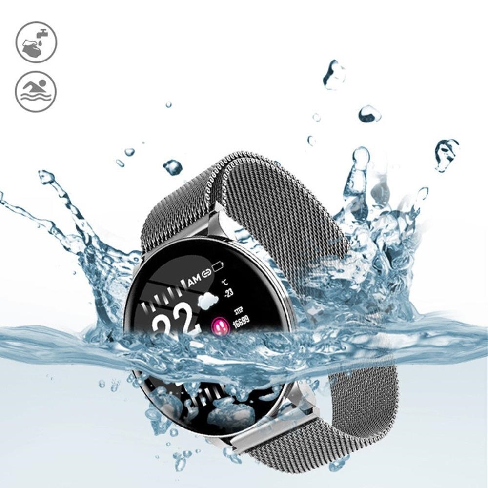 Smartwatch, W8, Argintiu - eMAG.ro