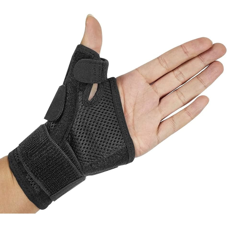 Orteza reglabila pentru degetul mare cu extensie pentru incheietura ...