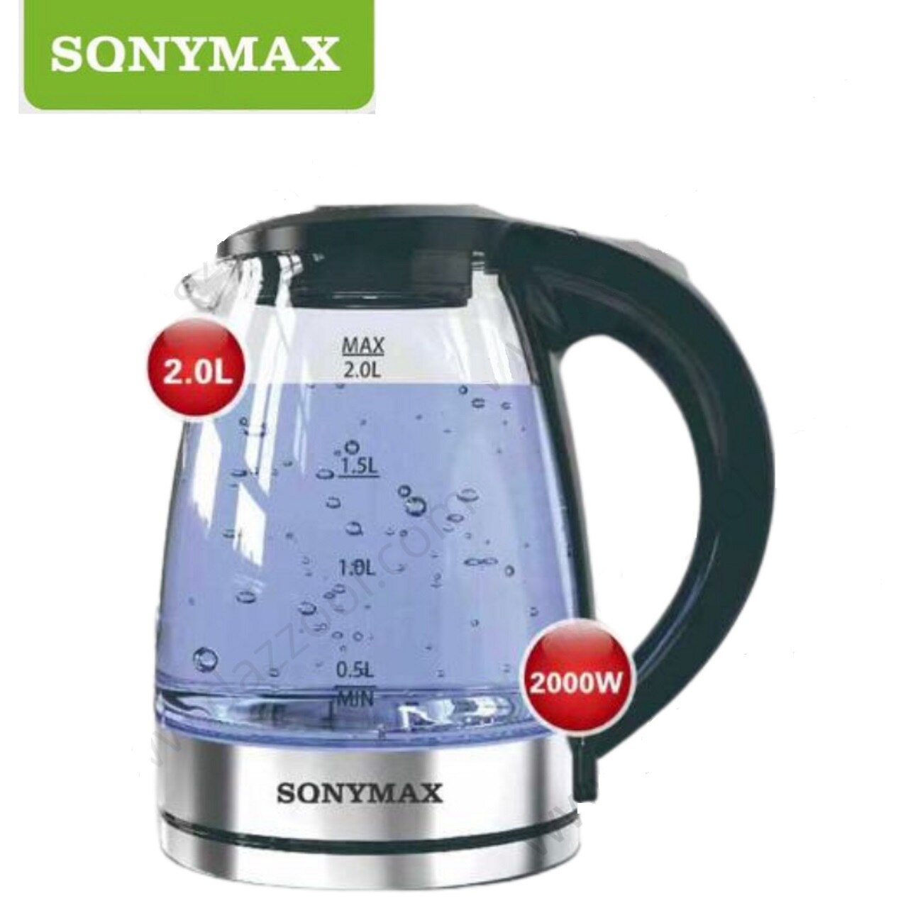 Fierbator de Apa Electric SONYMAX SN-1104, 2L, 2000W, Oprire automata ...