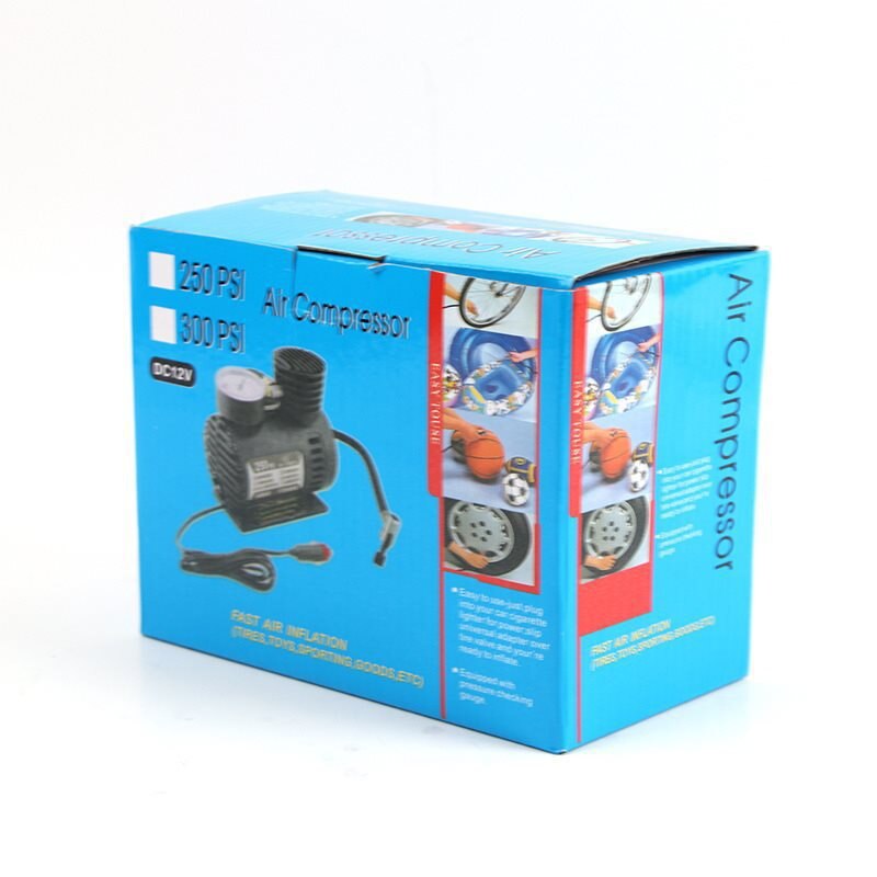 Compresor auto de aer, 100 W, 3 m, Negru - eMAG.ro