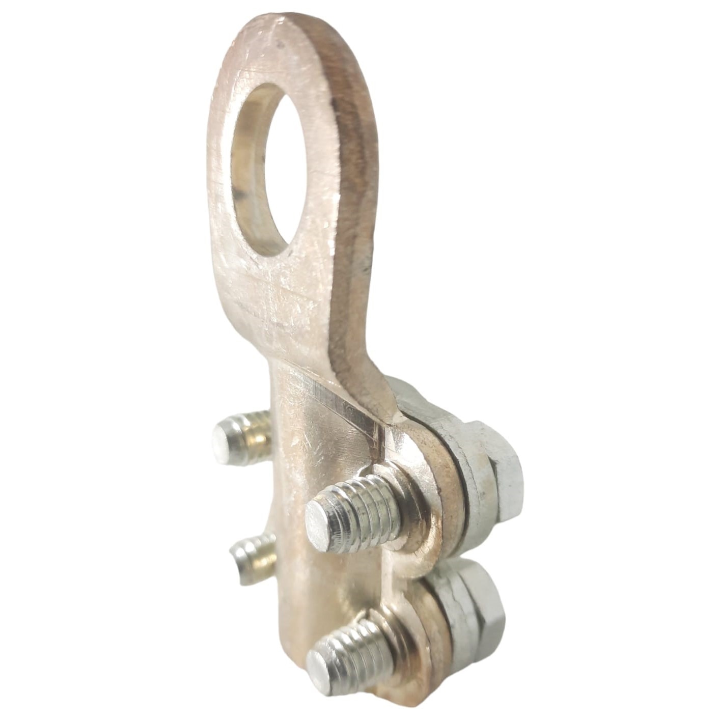 Papuc mecanic din cupru cu 4 suruburi 150mm² cu gaura de 16mm - eMAG.ro