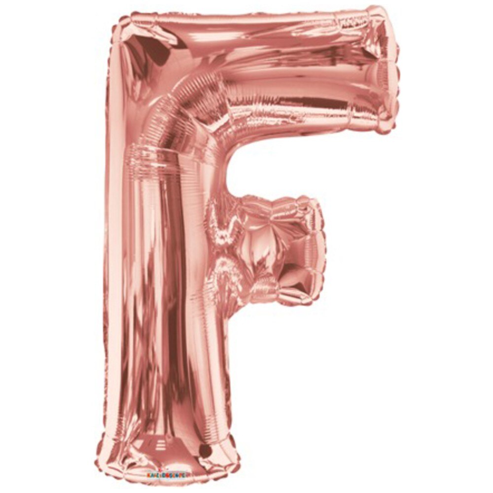 Balon Folie Litera F Rose Gold 15615-34 - eMAG.ro
