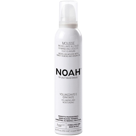 Spuma naturala modelatoare pentru par, cu ulei de argan, Noah, 250 ml ...